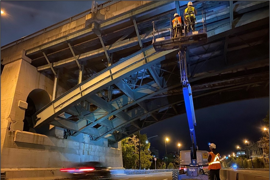 Coating of 8 Bridges Over the Don Valley Parkway (2022 – ongoing ...